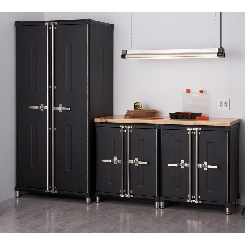 Stainless garage cabinets store